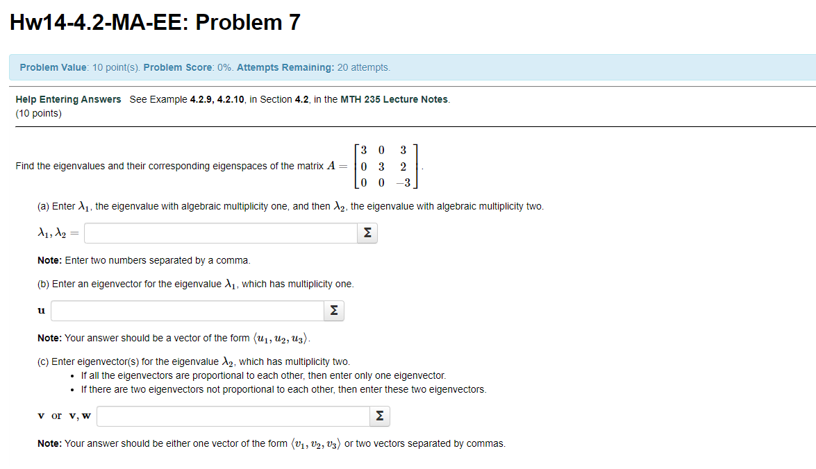 Solved Hw14-4.2-MA-EE: Problem 7 Problem Value: 10 point(s). | Chegg.com