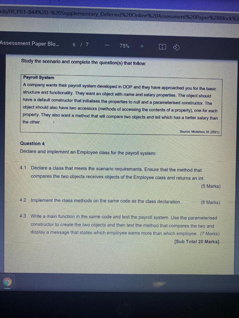 Solved Question | Chegg.com