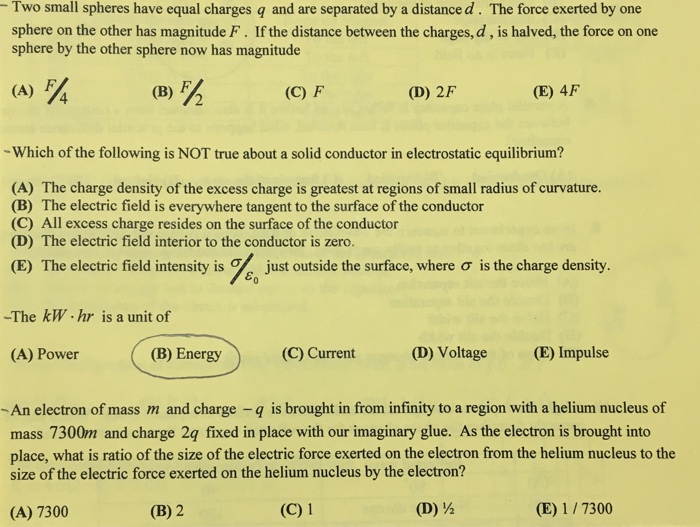 Solved -Two small spheres have equal charges q and are | Chegg.com