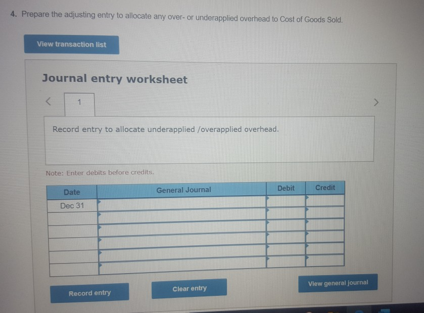 Solved Exercise 2-14 Factory overhead computed, applied, and | Chegg.com