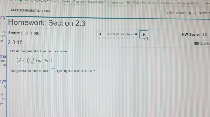 Solved /Www.mathxl.com/Student/PlayerHomework | Chegg.com