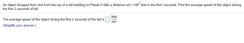 Solved An object dropped from rest from the top of a tall | Chegg.com