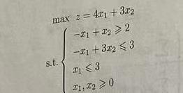 Solved Operational Research Solve those linear programming | Chegg.com