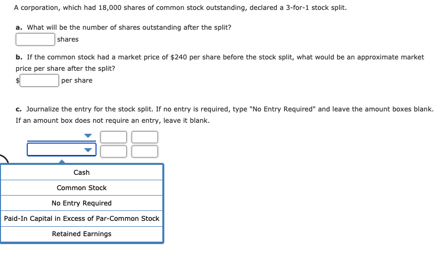 Solved A corporation, which had 18,000 shares of common | Chegg.com