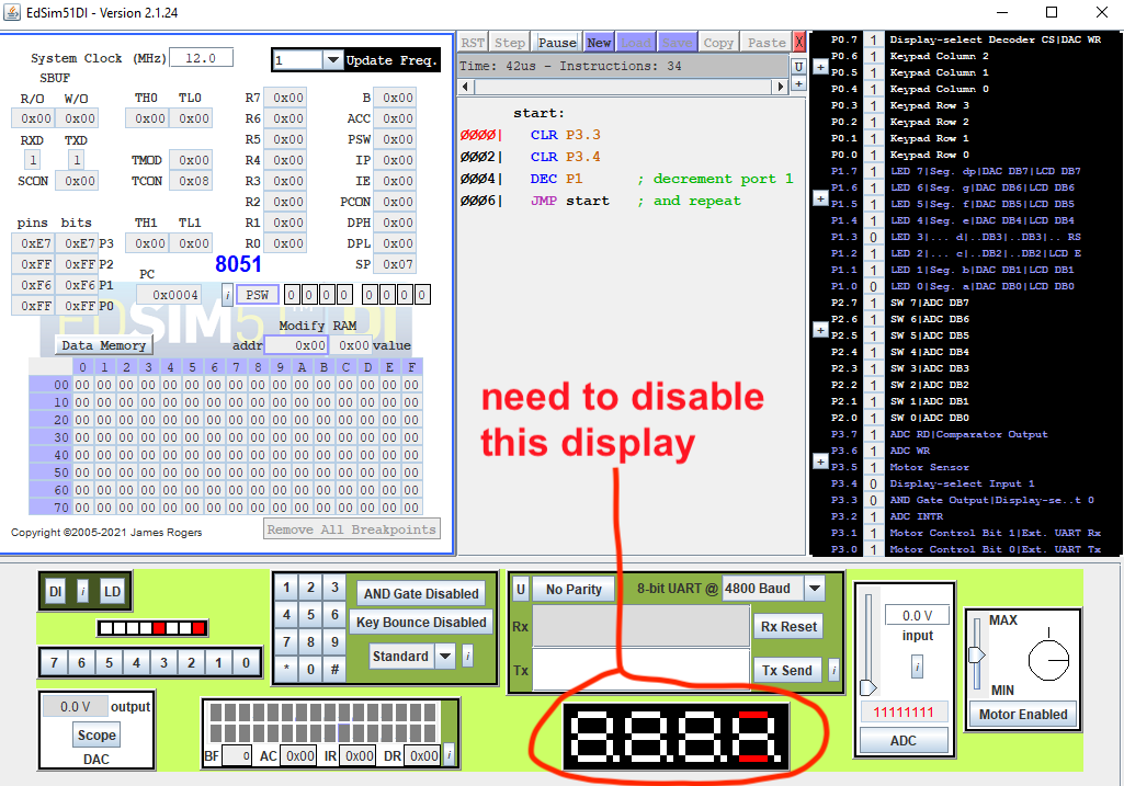 Solved I Have A Simple Assembly Language Program For A 