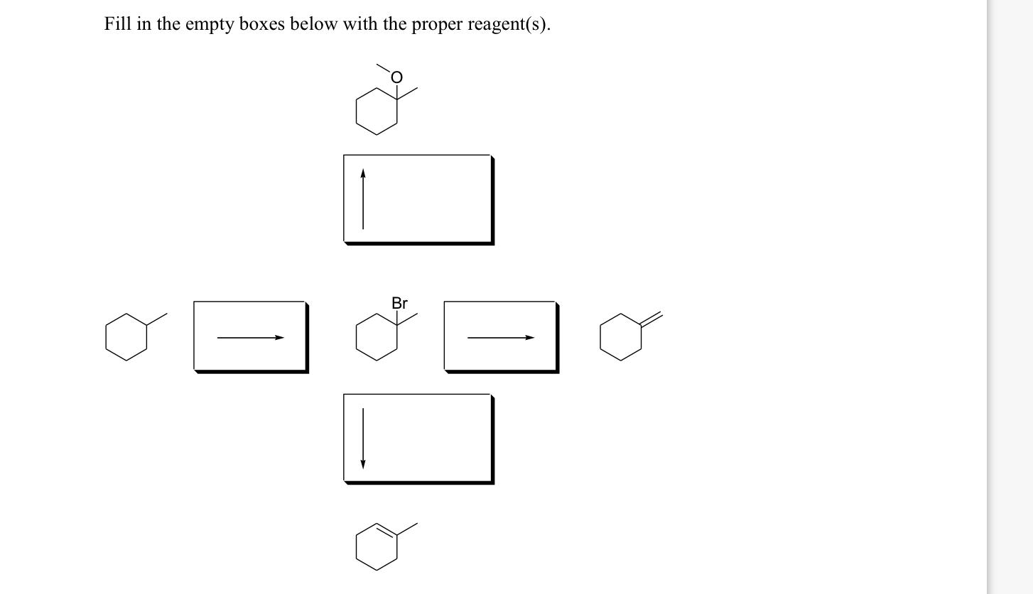 Solved Fill in the empty boxes below with the proper | Chegg.com
