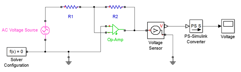 Solved Design the following inverting amplifiers in Simulink | Chegg.com