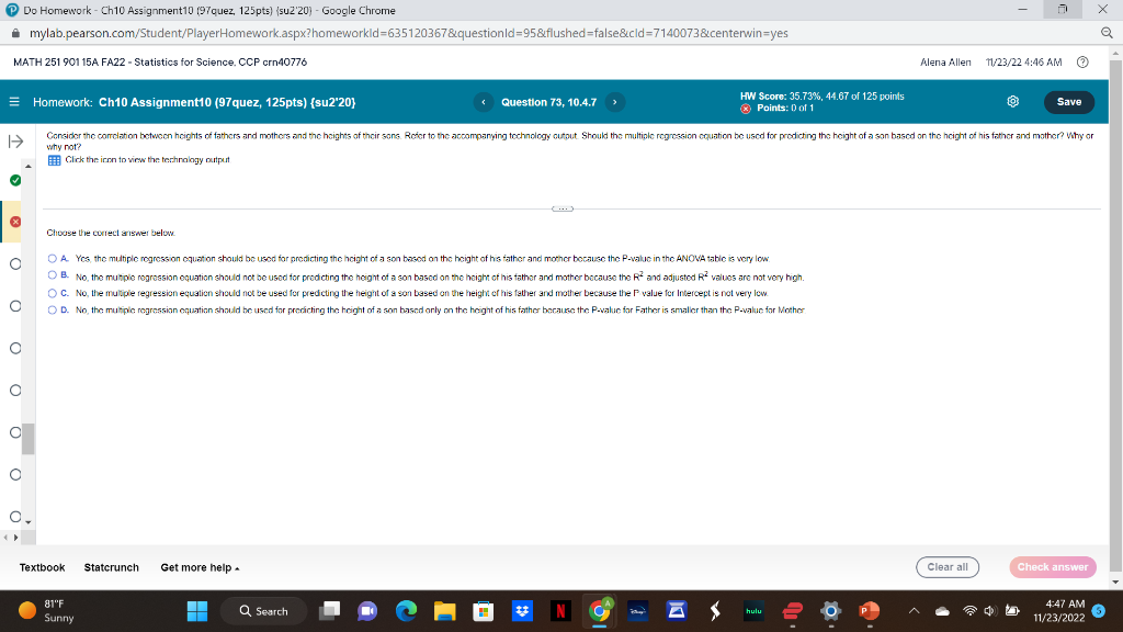 why not? Cirk the irrn to virw the terhnokgy nutput | Chegg.com