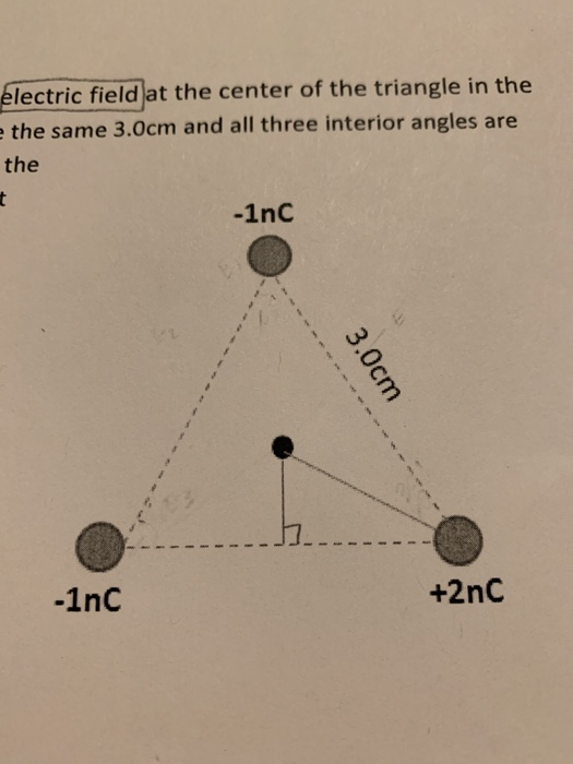 Solved Find the magnitude and direction of the net electric | Chegg.com