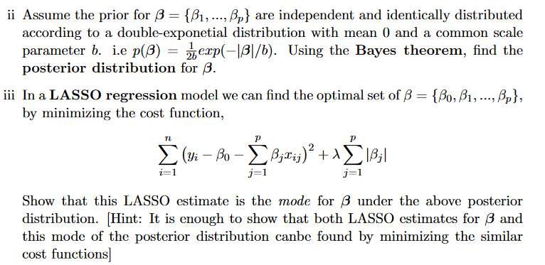 1. Shrinkage methods in machine learning are quite | Chegg.com