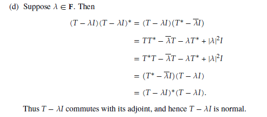 Solved 7.21 range, null space, and eigenvectors of a normal | Chegg.com