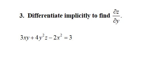 Solved Differentiate implicitly to find | Chegg.com