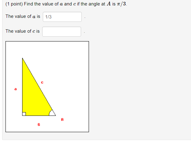 Solved Suppose that triangle ABC is a right triangle with a | Chegg.com