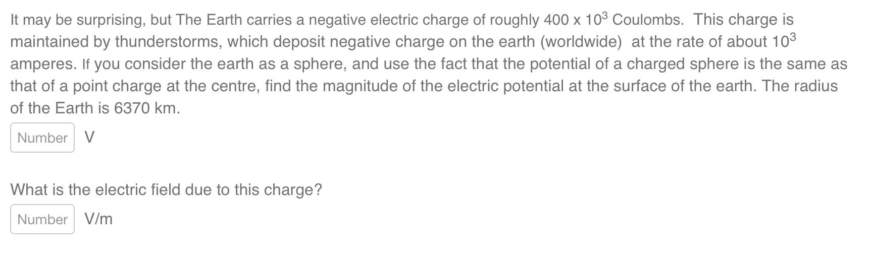 Solved It may be surprising, but The Earth carries a | Chegg.com