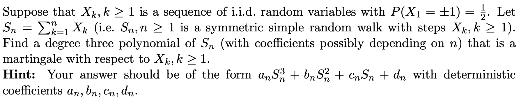 Suppose that Xk, k > 1 is a sequence of i.i.d. random | Chegg.com