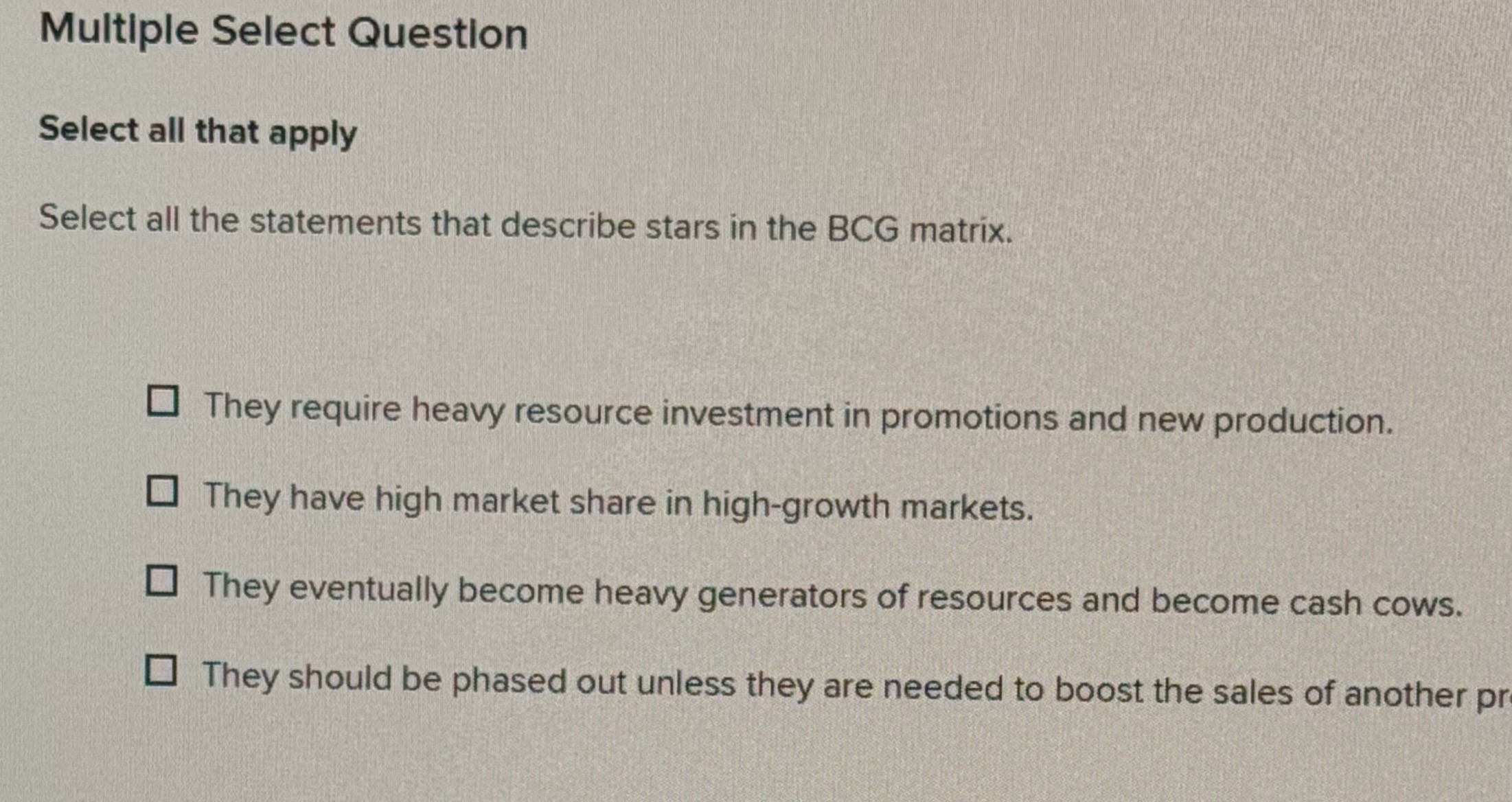 Solved Multiple Select QuestionSelect all that applySelect | Chegg.com