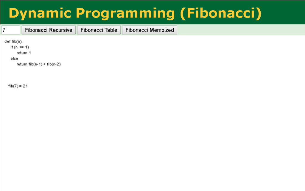 Solved Q1: What is the result of Fib(7)? 2. In order to | Chegg.com