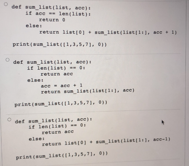 Solved "Tail recursion" describes a style of recursive | Chegg.com