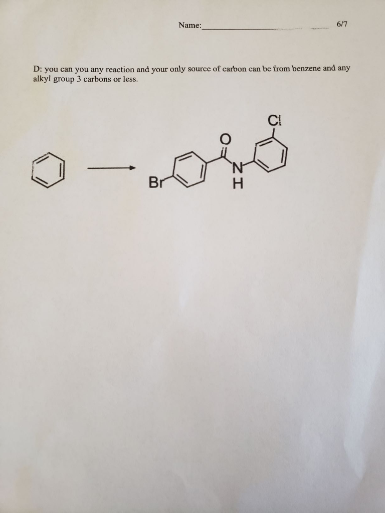 Solved Devise multi-step synthesis for the following | Chegg.com