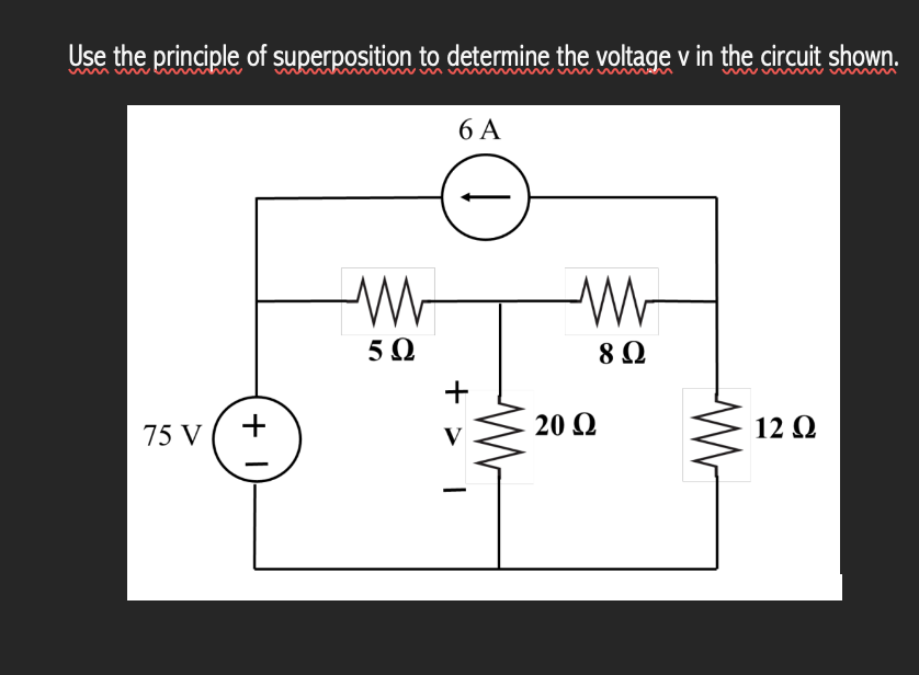 Solved Use the principle of superposition to determine the | Chegg.com