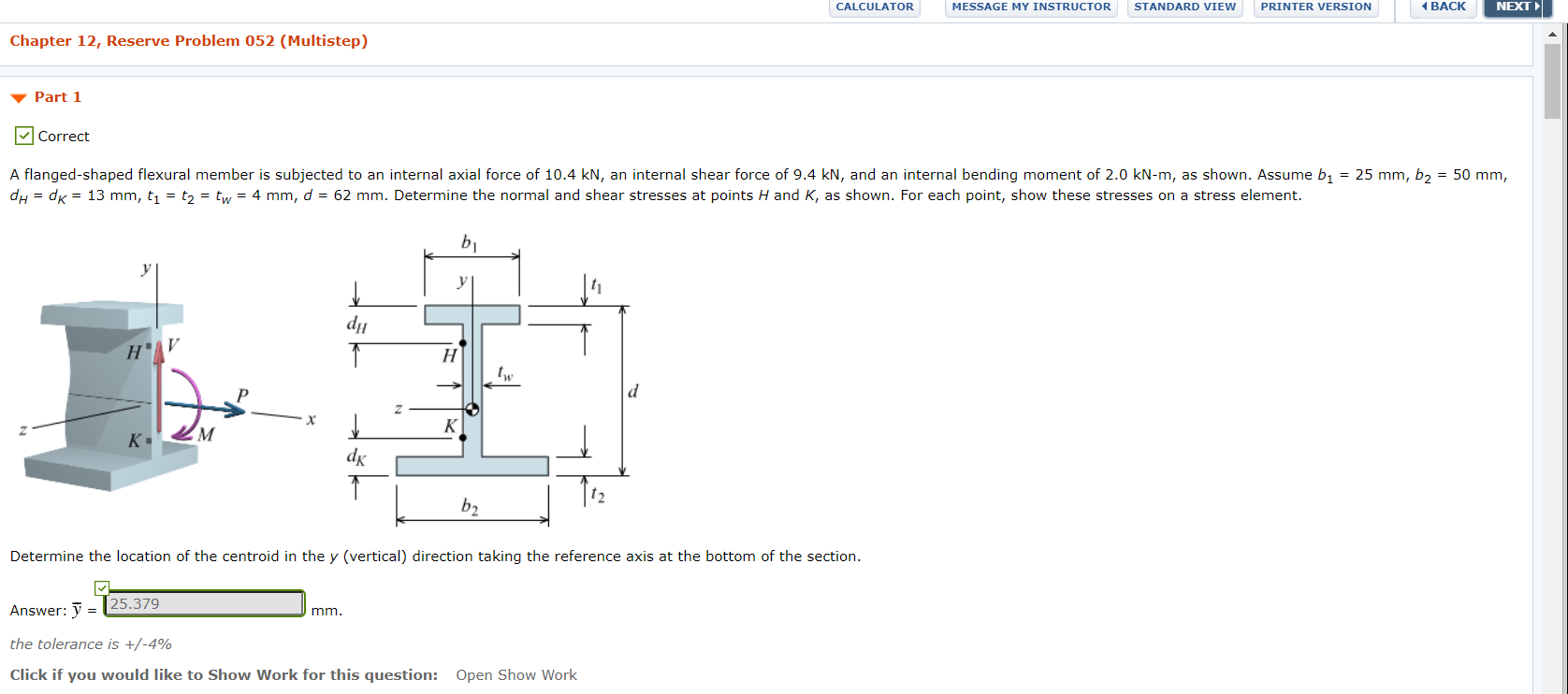 Solved CALCULATOR MESSAGE MY INSTRUCTOR STANDARD VIEW | Chegg.com