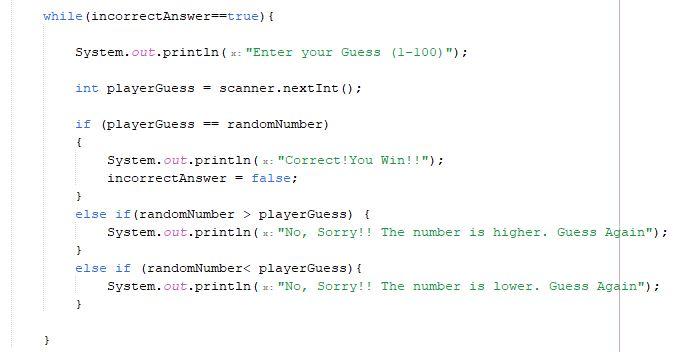 Solved Hello, I need help with this RANDOM Guess the Number | Chegg.com