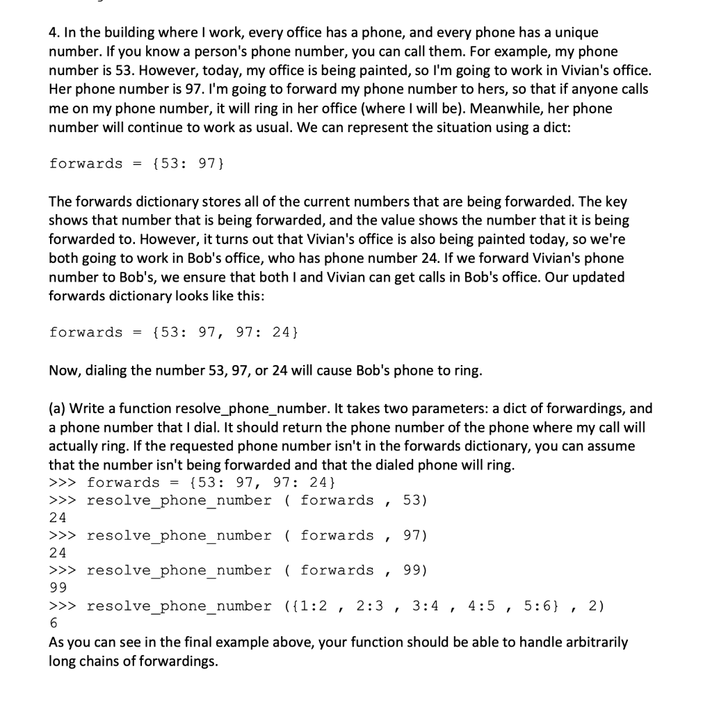 Solved 4. In the building where I work, every office has a | Chegg.com