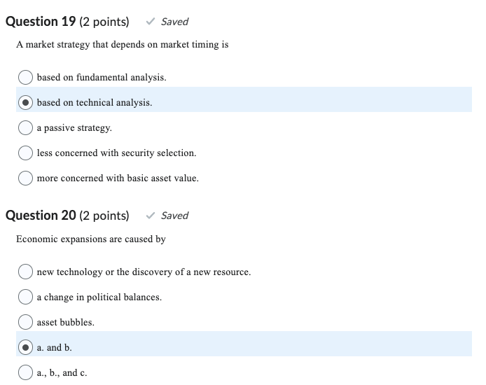 Solved Personality traits that bear on investment behavior | Chegg.com