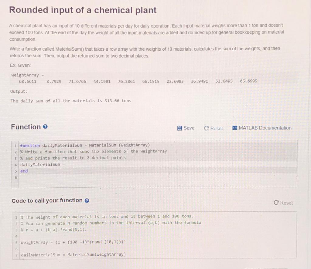 Solved Rounded input of a chemical plant A chemical plant | Chegg.com