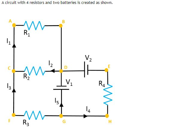 Solved Using Kirchhoff’s Junction Rule, which of the | Chegg.com