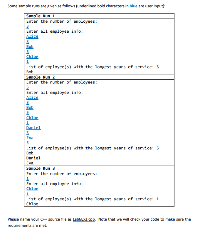 Solved Exercise 3 (40%) Please study complete the following | Chegg.com