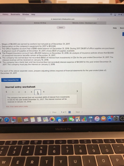 Solved View History Bookmarks Window Help Help t. Weoges oat | Chegg.com