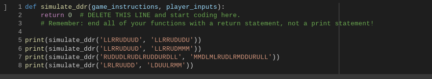 Solved Part 1: Dance Dance String-o-lution (10 points) For | Chegg.com