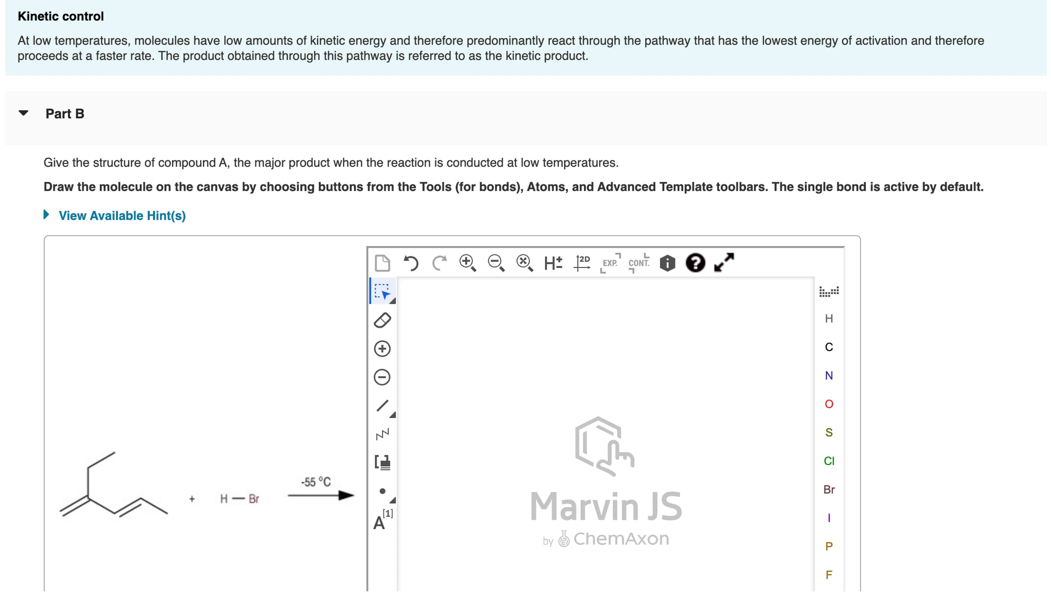 Solved Kinetic controlAt low temperatures, molecules have | Chegg.com