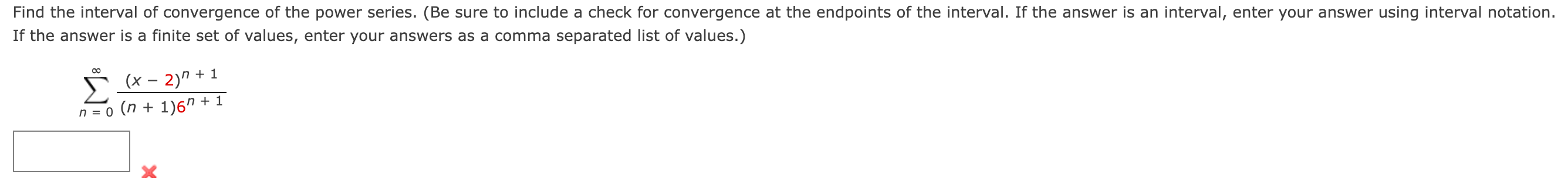 Solved If the answer is a finite set of values, enter your | Chegg.com