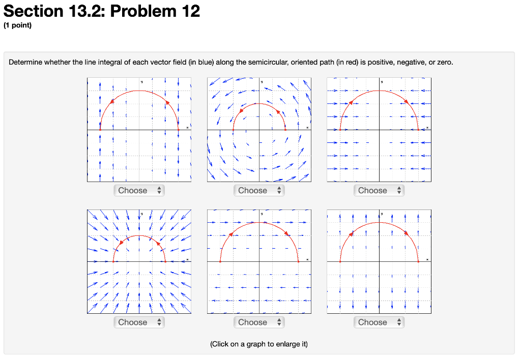 Solved Section 13.2: Problem 12 (1 point) Determine whether | Chegg.com