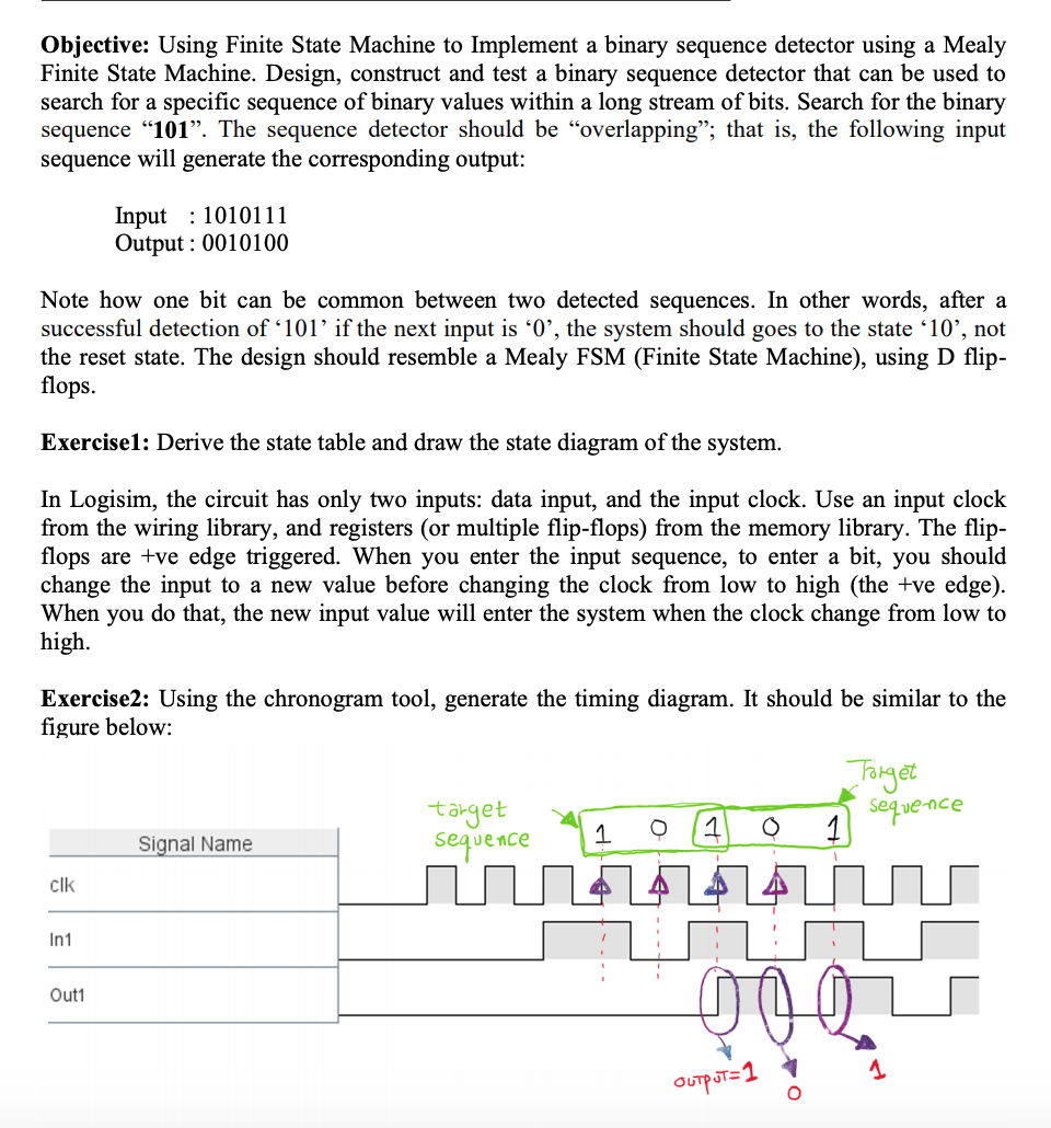 How do you do exercises 1 and 2 in logisim step by | Chegg.com