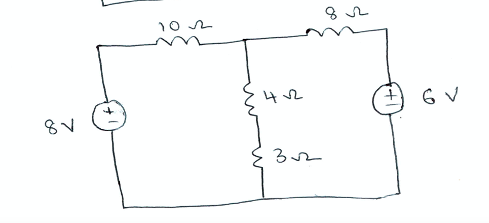 Solved Using Mesh analysis find current | Chegg.com