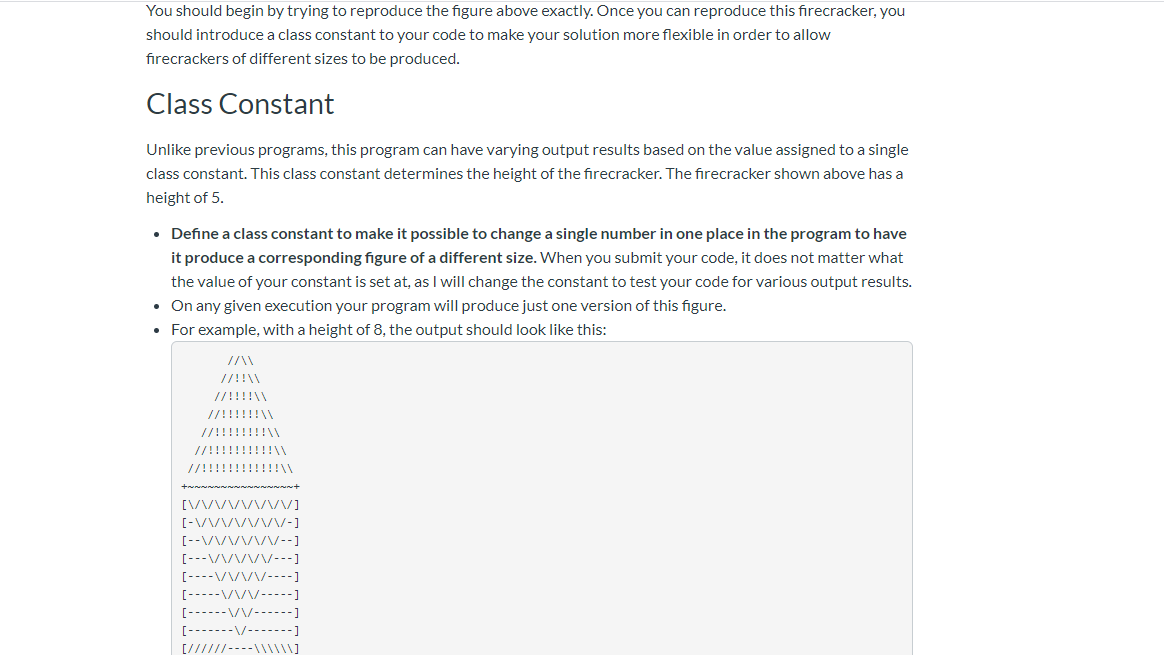 Solved You are going to generate output that looks like the | Chegg.com