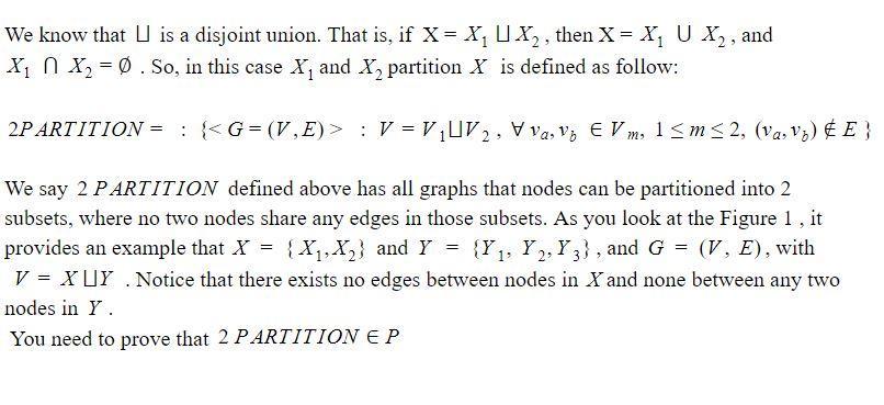 We know that is a disjoint union. That is, if X= X, | Chegg.com