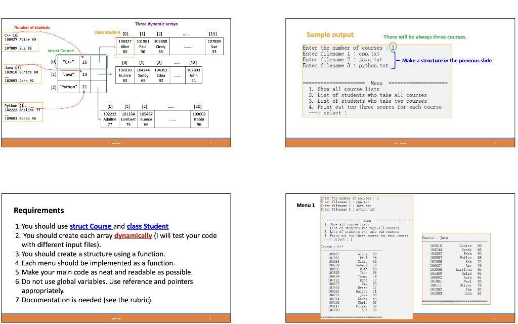 Solved Write a code in C++ Using Array please ( do not use | Chegg.com