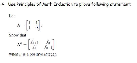 Use Principles of Math Induction to prove following | Chegg.com