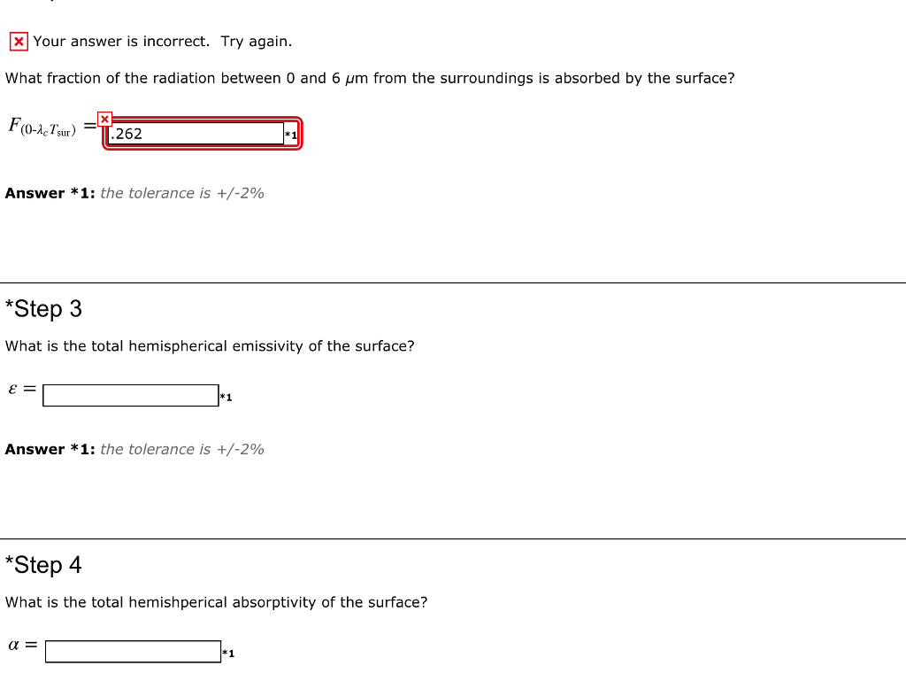 Solved The spectral emissivity of an opaque, diffuse surface | Chegg.com