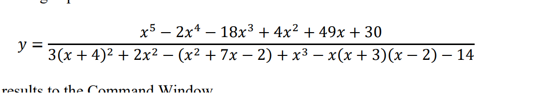 Solved Use the following expression to factor the numerator | Chegg.com