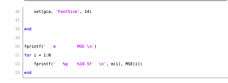 Solved Example_polyfit.m 1 % Example of polyfit 2 % Ye Liu 3 | Chegg.com