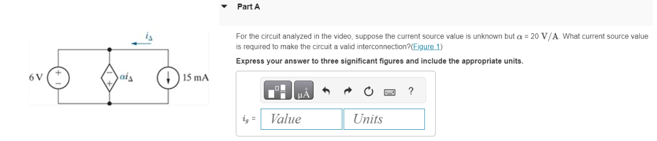 Part AFor the circuit analyzed in the video, suppose | Chegg.com