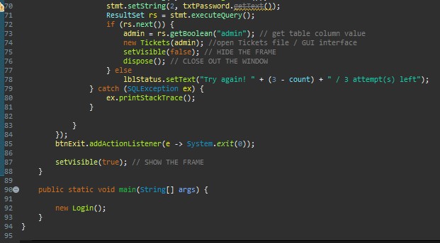 Sample Code Given: package javaapplication1; import | Chegg.com