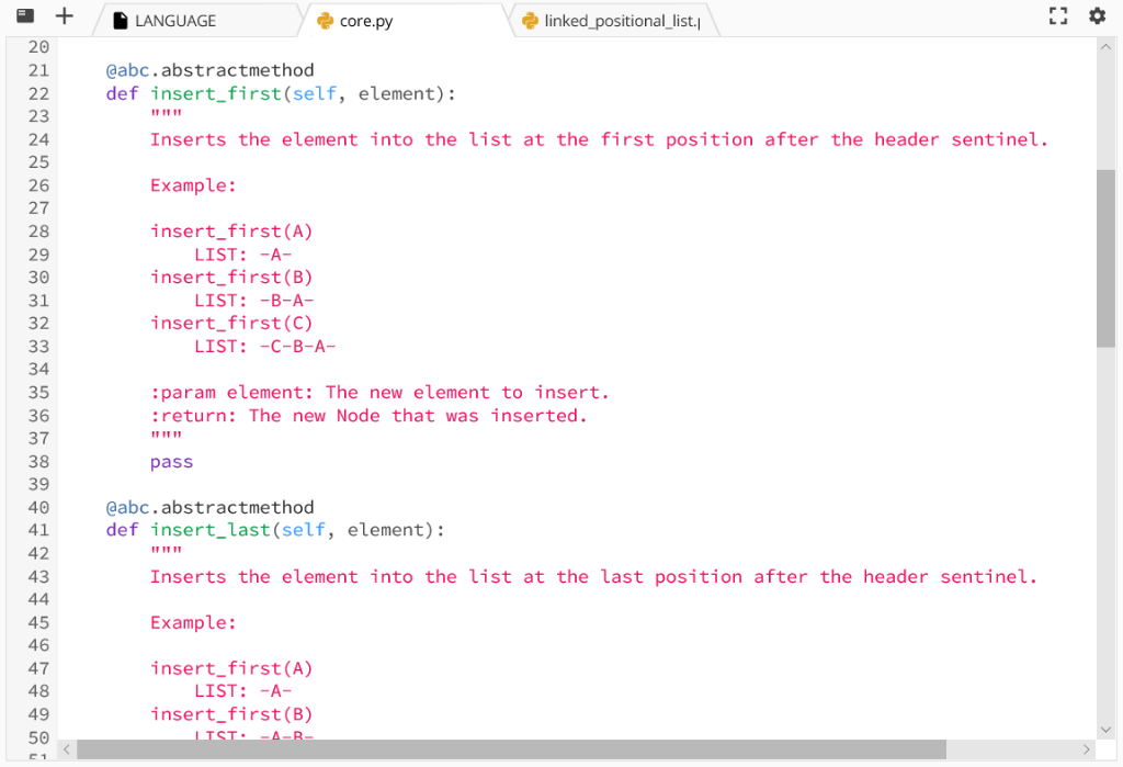 Solved Implement a Linked Positional List. The linked | Chegg.com