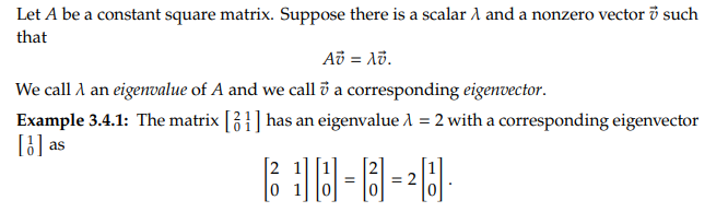 Solved 1) Quick Problems about Eigenvectors: (a) Let P be a | Chegg.com