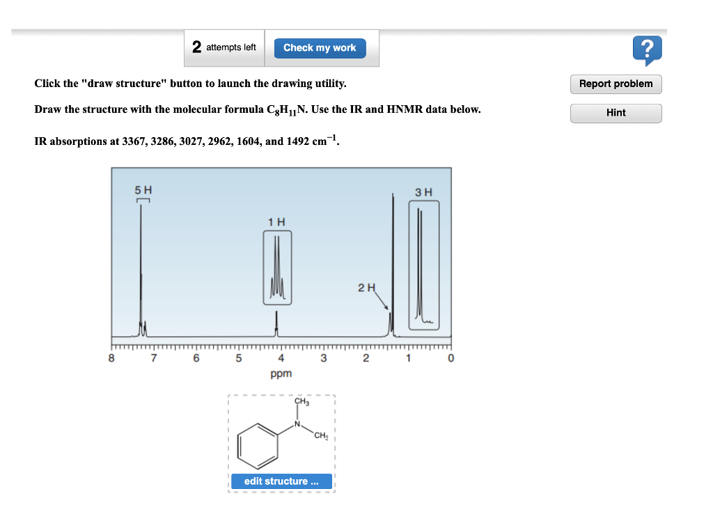 Solved 2 attempts let Check my work 2 Click the "draw | Chegg.com
